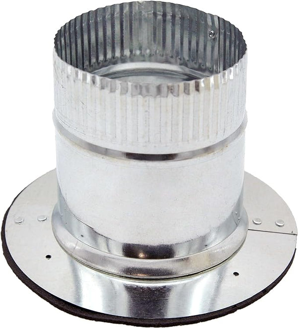 5" Round Side Takeoff With Air Tight Stick on Base - HVAC Premium