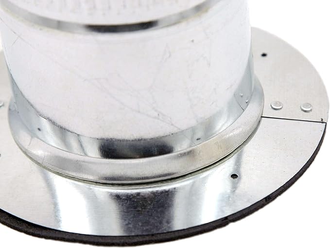 7" Round Side Takeoff With Air Tight Stick on Base - HVAC Premium